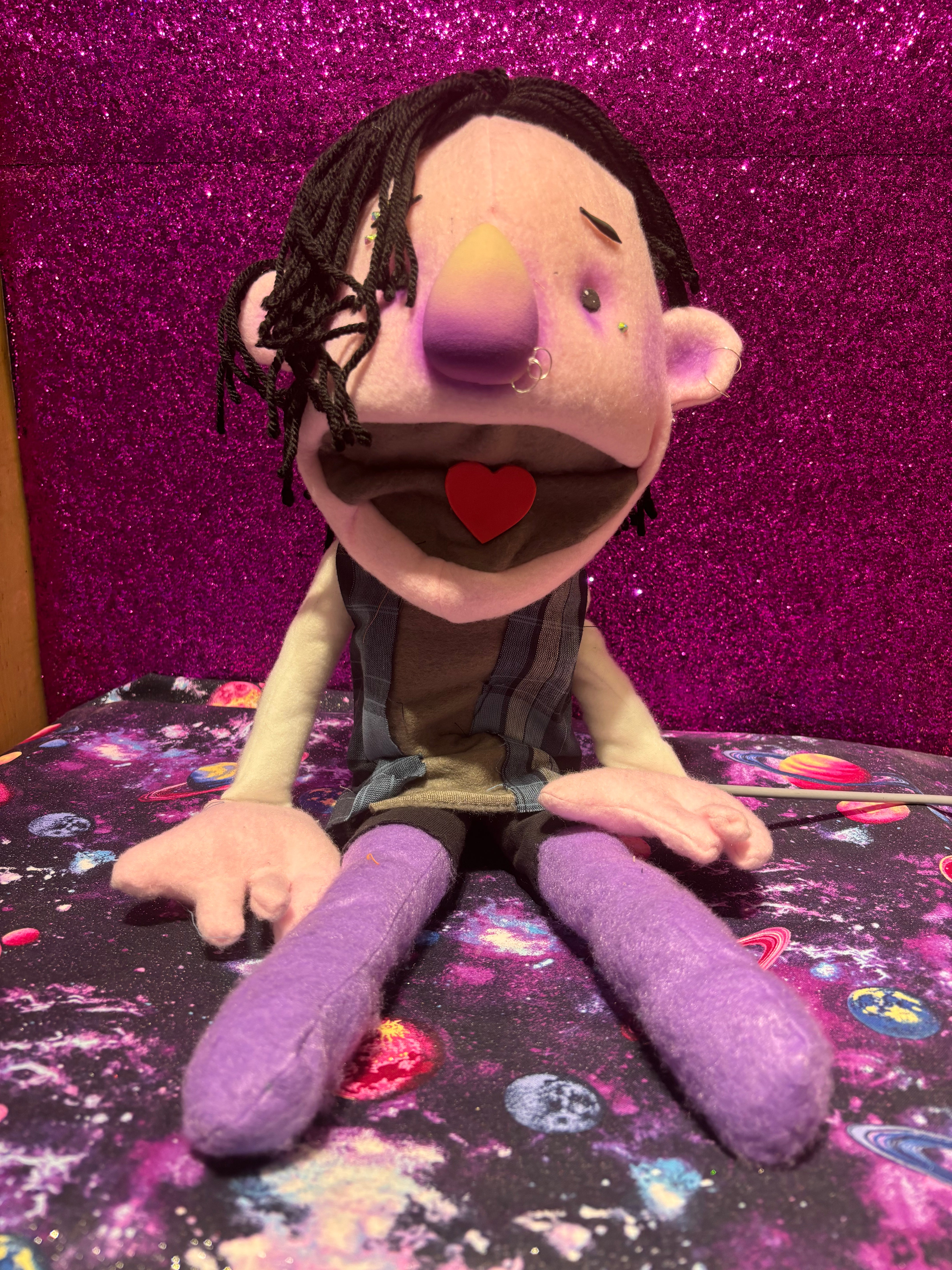 Rod Puppet-"Malachite" one of a kind professional handmade puppet ...