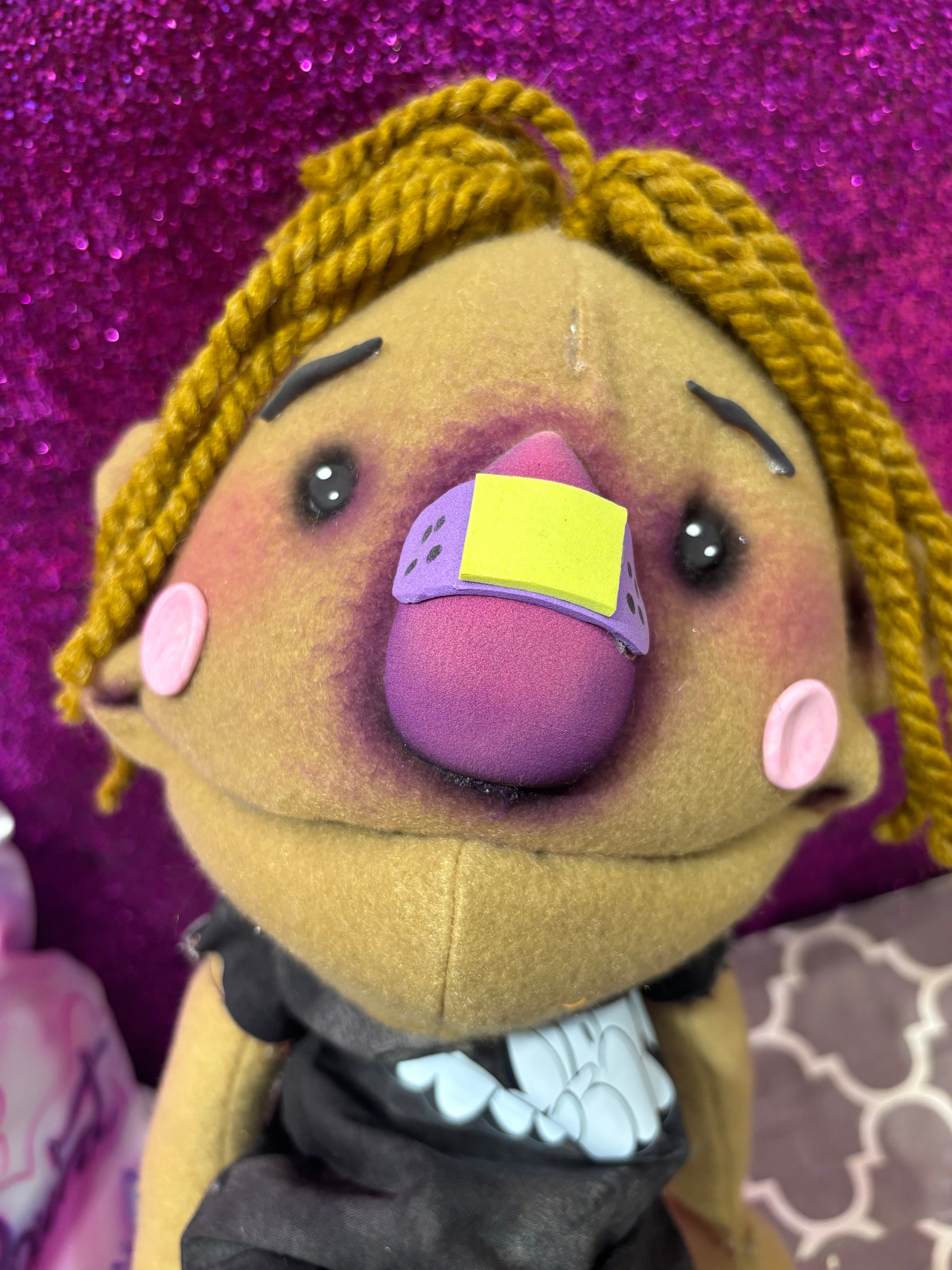 Rod Puppet-"Corey" one of a kind handmade puppet – Katz Scratch LLC